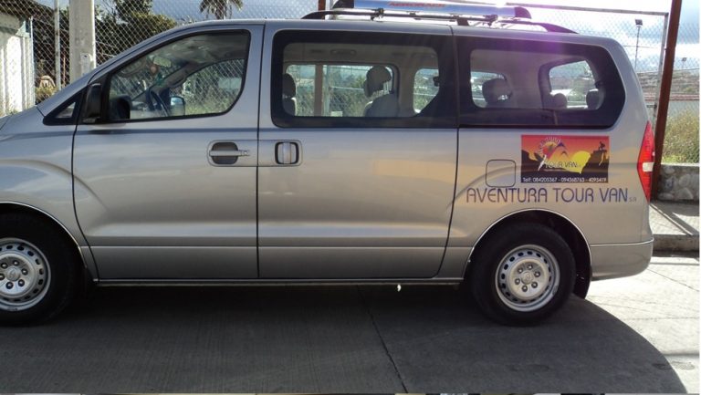 MiniVan H1 | Cuenca – Aeropuerto Guayaquil | Aventura Tour Van S.A.